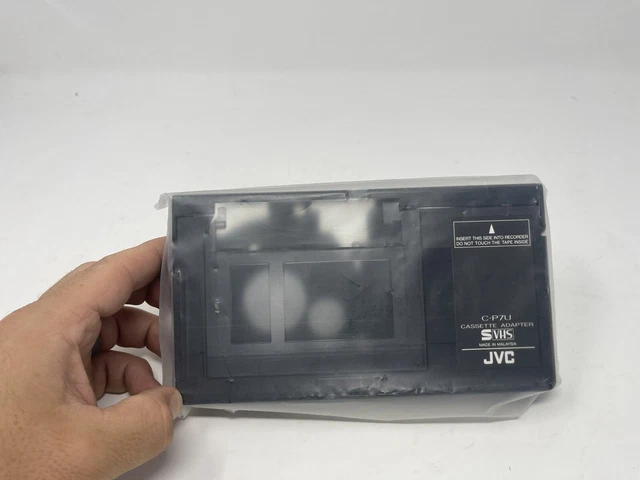 JVC C-P6U SVHS VHS-C to VHS Cassette Adapter Converter Play Compact VHS VCR EUC EUR 30,18 ...