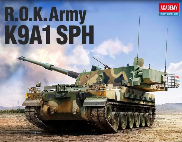 ACADEMY 1/35 REPUBLIC of Korea K9A1 SPH Tank Plastic Model Kit 13561 / Express EUR 103,58 ...