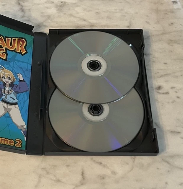 DINOSAUR KING VOLUME 2 Two (DVD, 2-Disc Set) w/ Slipcover & Insert ...