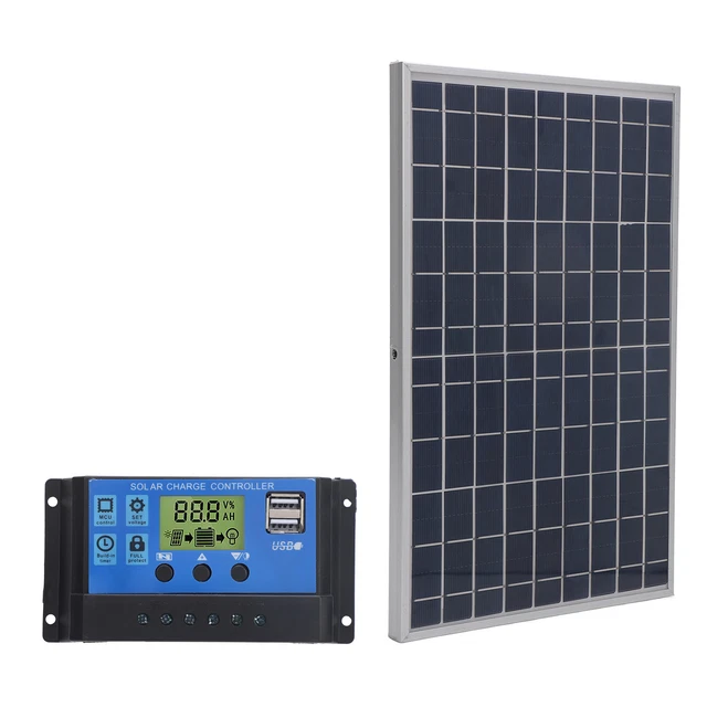 SOLAR PANEL 10W Solar Charge Controller For Camping EUR 28,40 - PicClick FR