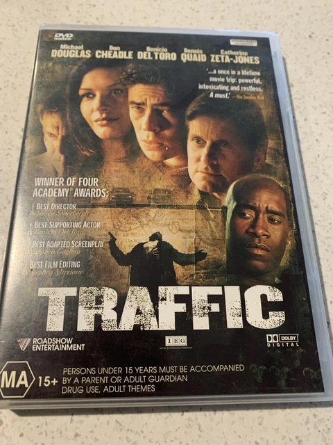 TRAFFIC DVD, MICHAEL Douglas, Catherine Zeta-Jones, Dennis Quaid. (Aust ...