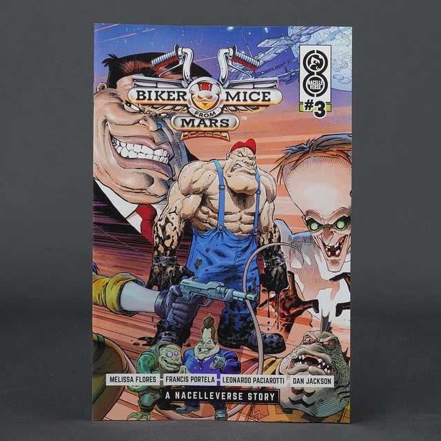 BIKER MICE FROM MARS #3 Cvr A Oni Press Comics 2024 0724ON552 3A (CA ...