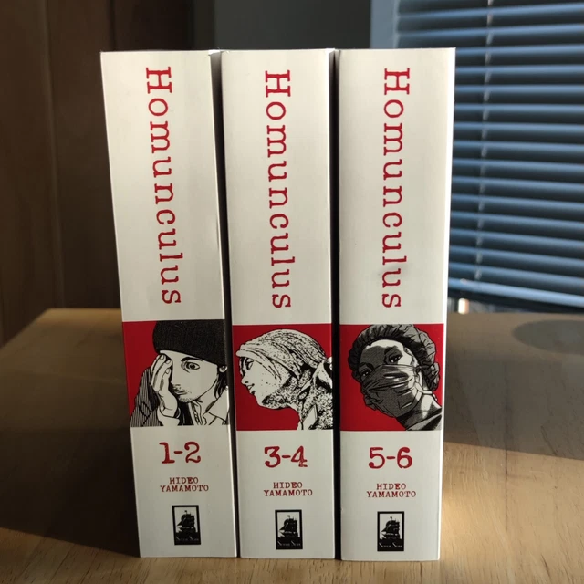 HOMUNCULUS VOLUMES 1-2-3-4-5-6 Omnibus Hideo Yamamoto Seven Seas ...