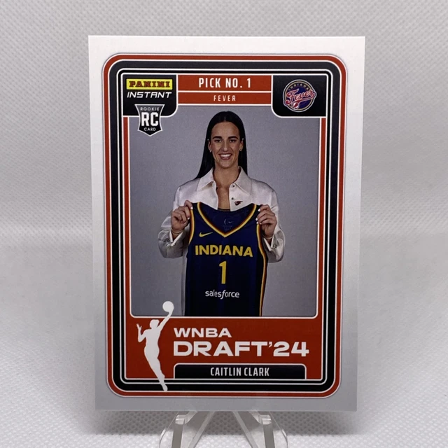 2024 PANINI INSTANT WNBA Caitlin Clark Draft Night Rookie RC Indiana ...