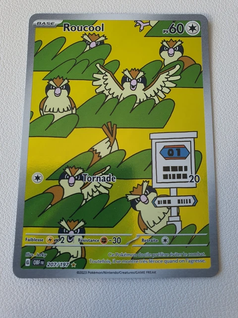 CARTE POKEMON ROUCOOL FA 207/197 Flammes Obsidiennes Rare Neuf EUR 1,00 - PicClick FR