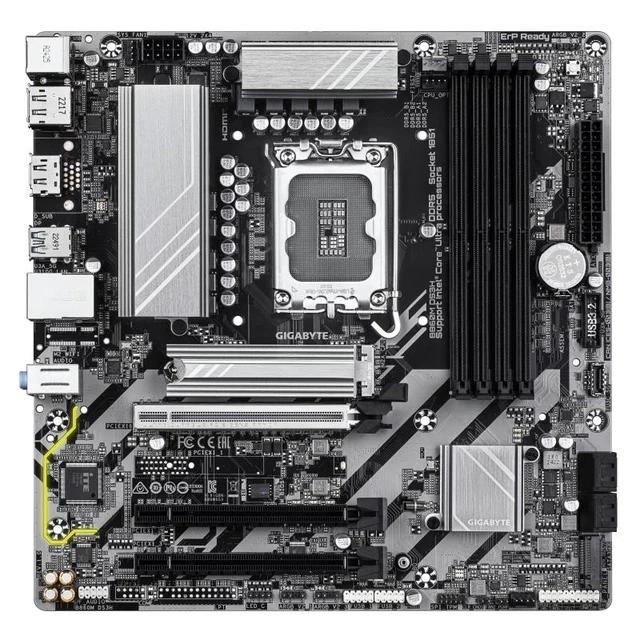 GIGABYTE B860M DS3H Motherboard - Intel Core Ultra Series CPUs, 5+1+2+1 ...