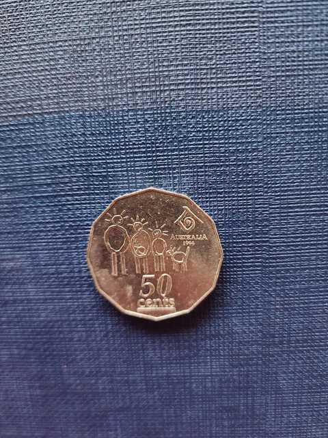 RARE AUSTRALIAN 50 cent coin AUSTRALIA 1994 EUR 469,61 - PicClick FR