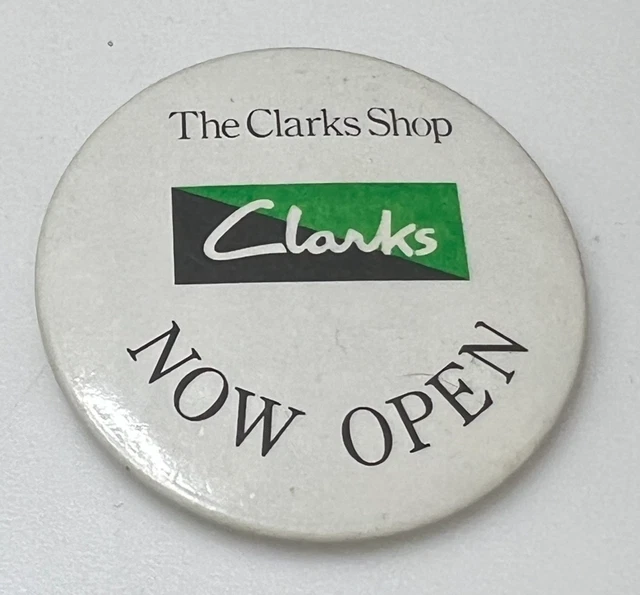 VINTAGE CLARKS SHOES Shoe Shops Advertising Pin badge 44 mm £9.00 ...
