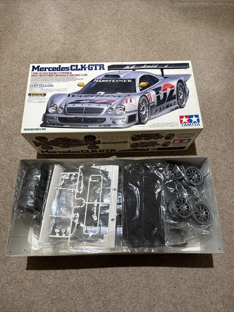 TAMIYA TA03R MERCEDES CLK-GTR KIT NIB RARE 58214 (TA03 TA04) £250.00 ...