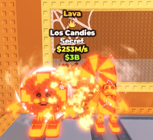 EXTREMELY RARE LAVA LOS CANDIES 253M/S - 🧠Steal A Brainrot ⭐CHEAP/FAST ...