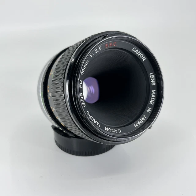 CANON FD 50MM f3.5 SSC Macro Lens for SLR A-1, AE-1, etc. $84.89 ...