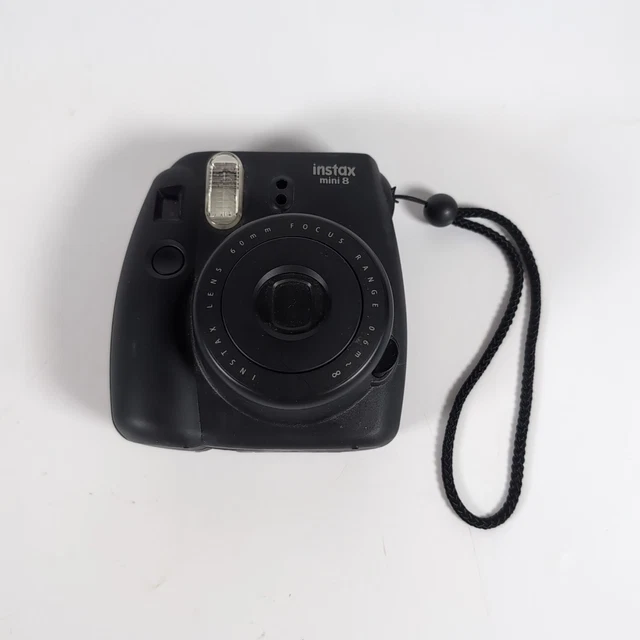 FUJIFILM INSTAX MINI 8 Black Instant Film Camera Tested Working £51.69 ...