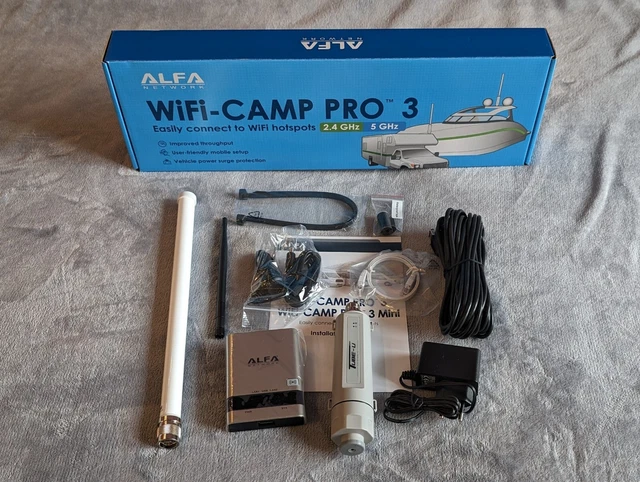 ALFA NETWORK WIFI Camp Pro 3 Dual-Band WLAN + LTE Range Extender Kit 802.11ac EUR 1,00 - PicClick IT