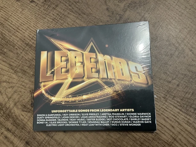 LEGENDS CD 3 discs (2025) Classic Tracks From 60s, 70s & 80s new sealed ...