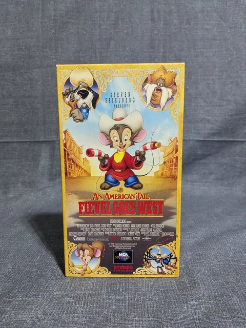AN AMERICAN TAIL Fievel Goes West VHS 1991 Animation MCA Universal £7. ...