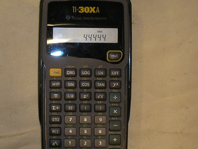 TEXAS INSTRUMENTS TI-30XA Scientific Calculator EUR 1,13 - PicClick FR