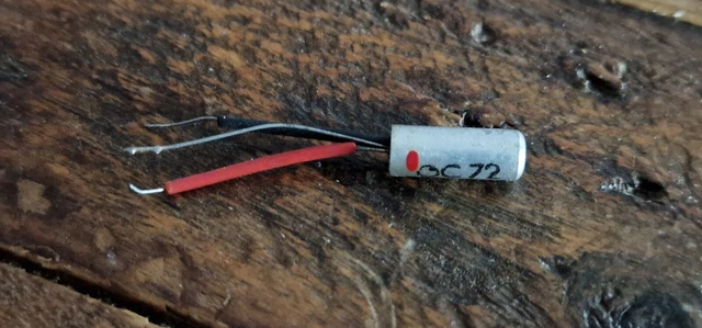 OC72 PNP ORIGINALE ANNI '60 transistor al germanio HFE = 35 EUR 4,61 ...
