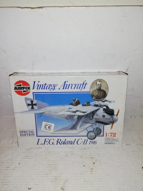 MAQUETTE AIRFIX SPECIAL Edition Avion Lfg Roland C-11 1916 Vintage 1/72 ...