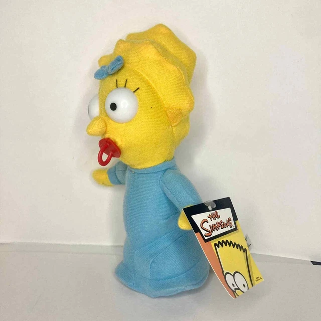 THE SIMPSONS MAGGIE Simpson Plush 13" Nanco Plush Stuffed Animal Toy ...