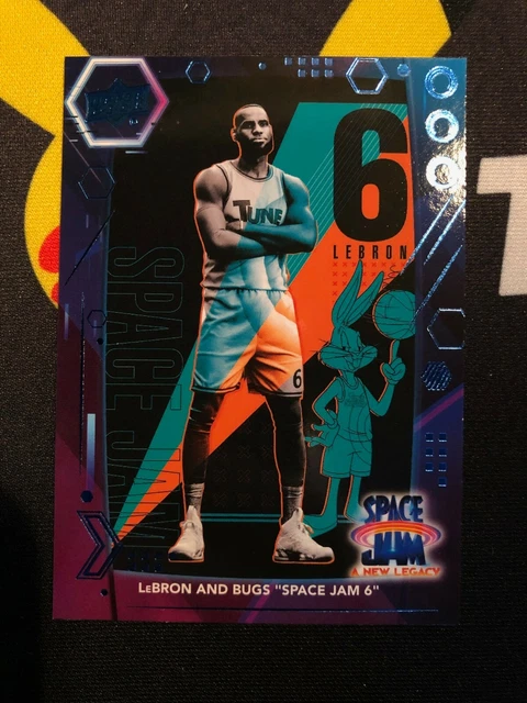 2021 UD SPACE Jam 2 A New Legacy Blue Parallel - LeBron and Bugs Space ...