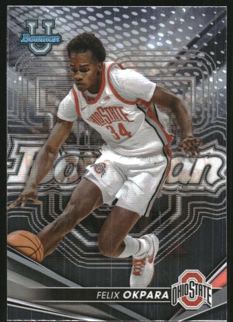 2022-23 BOWMAN'S BEST University #61 Felix Okpara EUR 1,87 - PicClick FR