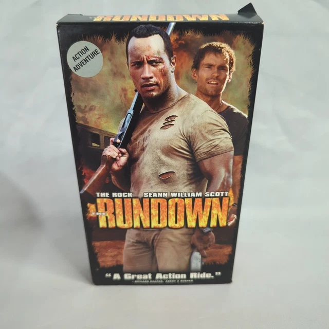 THE RUNDOWN VHS Cassette Tape The Rock Sean William Scott £7.34 ...