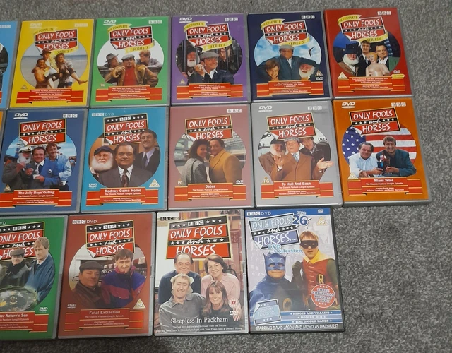 ONLY FOOLS AND Horses Series 1-7 & 11 Christmas Specials DVD 18-Disc Tv ...