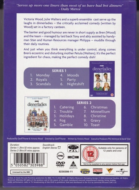 DINNERLADIES THE COMPLETE Collection ( 3 Dvd Box ) EUR 6,90 - PicClick IT