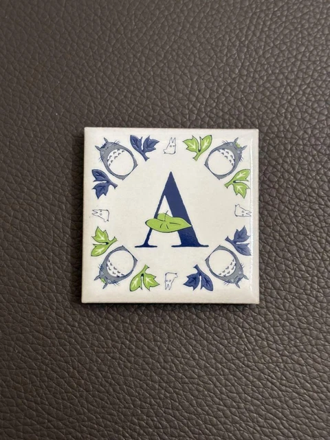 STUDIO GHIBLI MY Neighbor Totoro Alphabet Tile A £52.63 - PicClick UK