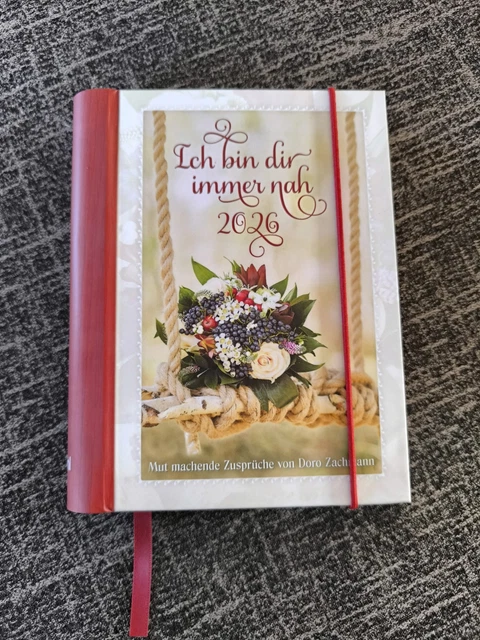 ICH BIN DIR immer nah 2026 Spiralbindung Kalender für unterwegs Doro ...