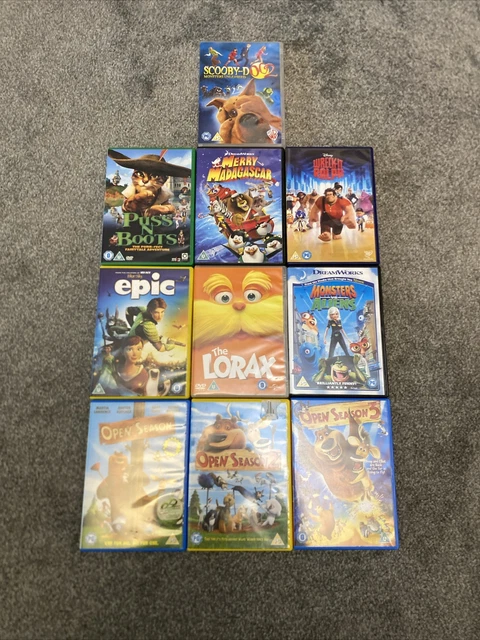 10 WALT DISNEY Dreamworks Pixar Classic Movies DVD Bundle Joblot - Free ...