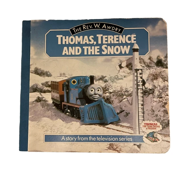 THOMAS TERENCE AND The Snow Board Book 1985 Thomas The Tank Engine ...