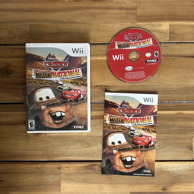 CARS MATER NATIONAL Championship - Nintendo Wii - Complete CIB - Tested ...
