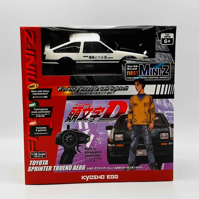 KYOSHO FIRST MINI-Z INITIAL D TOYOTA SPRINTER TRUENO AE86 avec carbone WH/BK ... EUR 36,73 ...