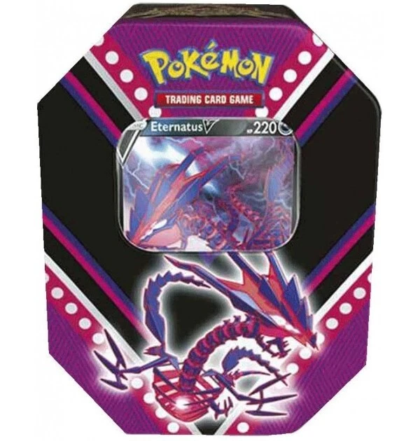 POKEMON STEEL BOX Tin Eternatus Nuovo Italiano VMax V Power EUR 34,90 ...