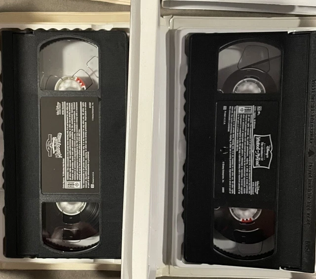 WALT DISNEY VHS Clamshell Rescuers Hunchback Hercules Black Cauldron ...