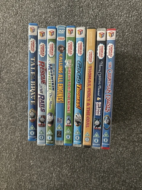 9X THOMAS THE Tank Engine & Friends DVD Bundle Lot 2005-2015 Collection ...