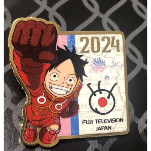 PIN'S MÉDIA TV Luffy Fuji One Piece Jeux Olympiques de Paris 2024 Japon ...