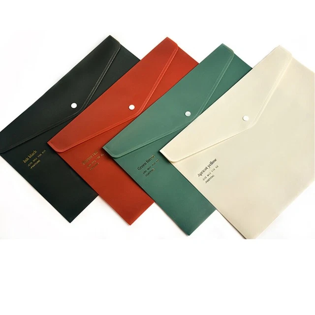LETTER SIZE DOCUMENT File Folder Envelopes Folder Button Lock Color As ...