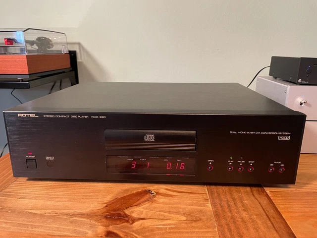 ROTEL RCD 990 Audiophiler High-End CD-Spieler / Made in Japan / Top ...