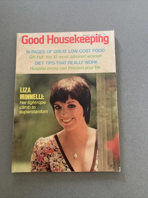 LIZA MINNELLI- GOOD Housekeeping Magazine 1973 EUR 12,30 - PicClick FR