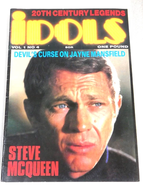 IDOLS 20TH CENTURY Legends Magazine Vol 1 No 4 JAYNE MANSFIELD, BOGART ...