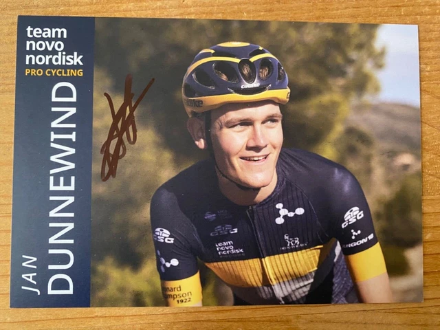 CYCLISME SERIE CARTE cp jan dunnewind novo nordisk ciclismo cycling ...