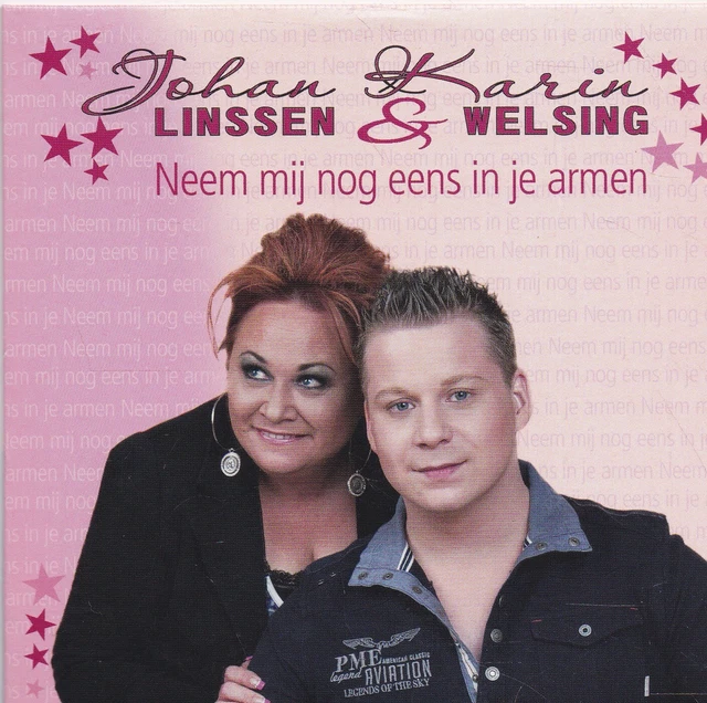 JOHAN LINSSEN&KARIN WELSING-NEEM Mij Nog Eens In Je Armen cd single EUR ...