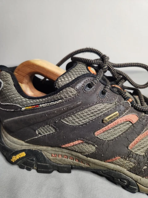 MERRELL MOAB 3 GTX Shoes Mens Size 11 Brown Leather Hiking Outdoors ...