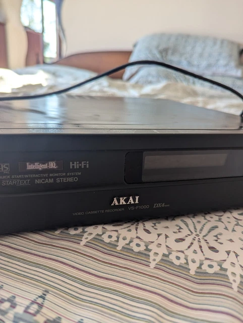 VINTAGE AKAI VS-F1000 VHS recorder £75.00 - PicClick UK