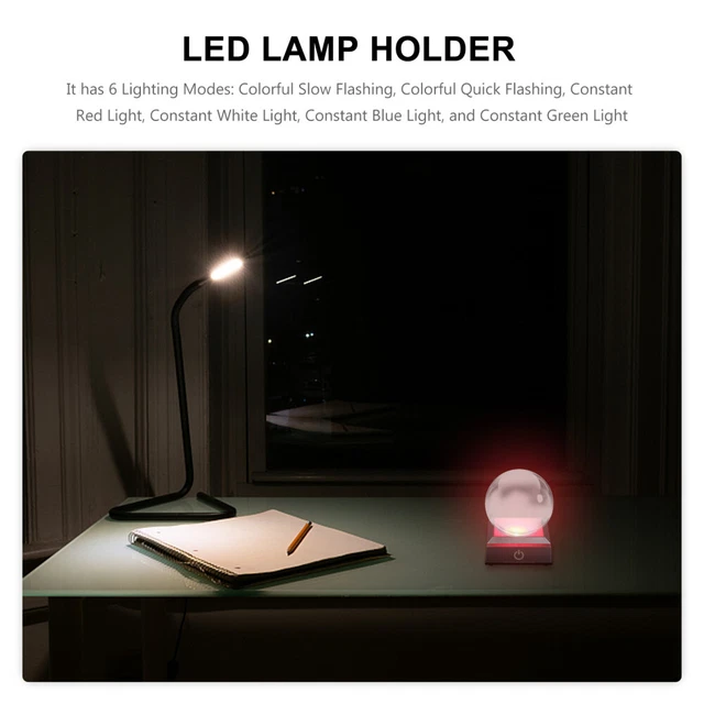 3D CRYSTAL STATUE Led Base Acrylic Light Stand Crystal Led Light Base ...