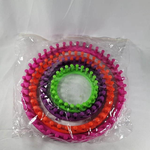 KNIT QUICK KNITTING Loom Set by Loops & Threads (needle Missing) $27.00 ...