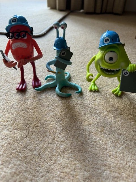 DISNEY PIXAR MONSTERS Inc. Proctor, Mike, Fungus Hasbro Figure 2001 £5. ...