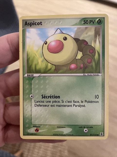 CARTE POKÉMON ASPICOT 87/113 EX Espèces Delta - FR EUR 1,00 - PicClick FR